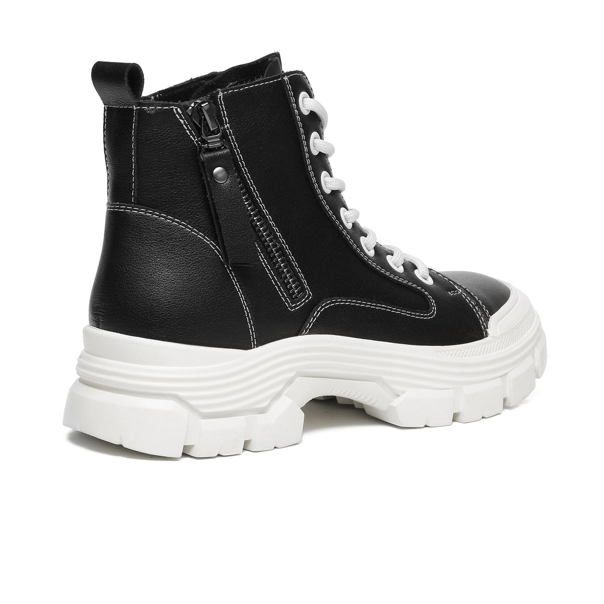 Leather Lace Up Zipper Chunky Boots for Women | UGG Direct