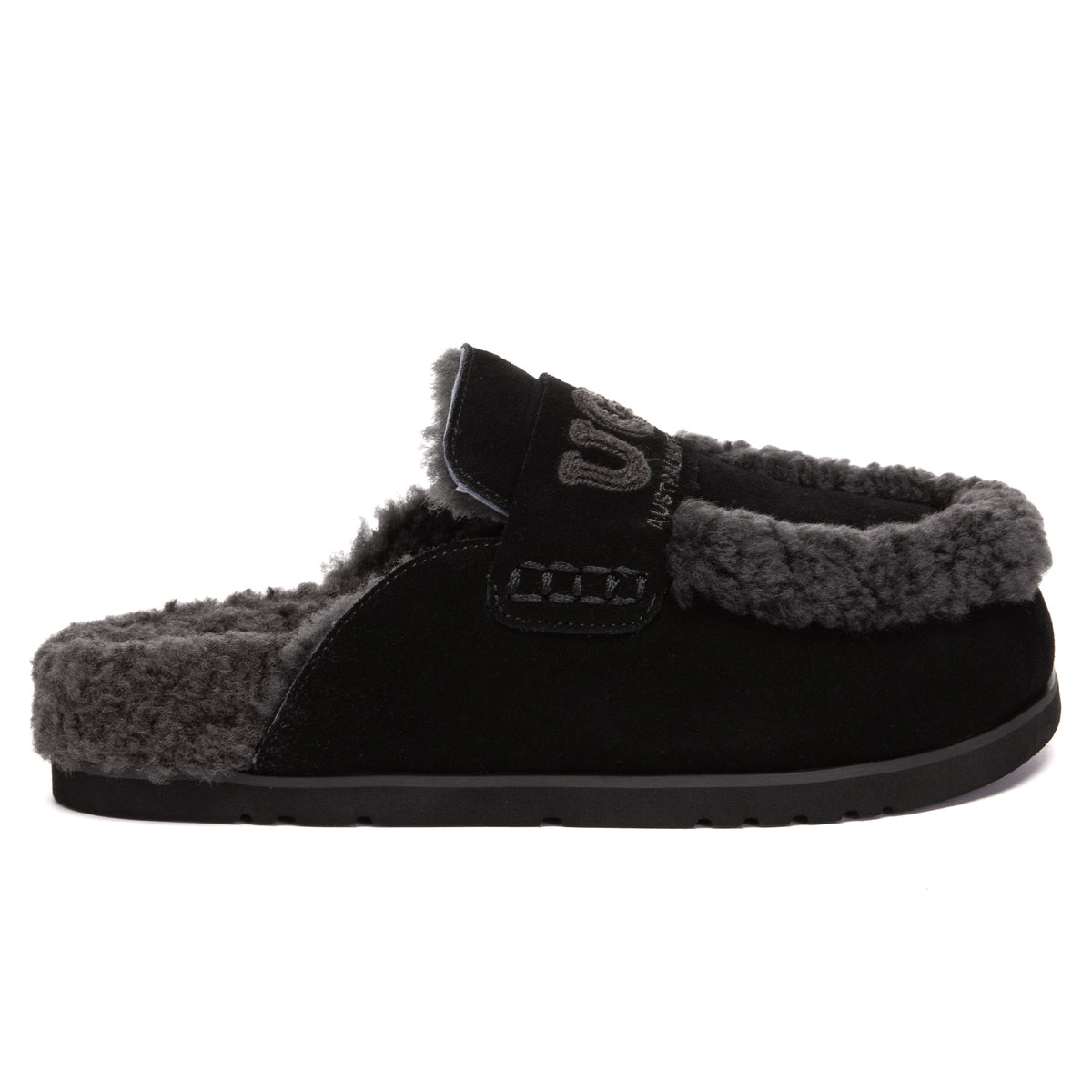 Laura Shearling Logo UGG Slippers for Warm Comfort | UGG Direct