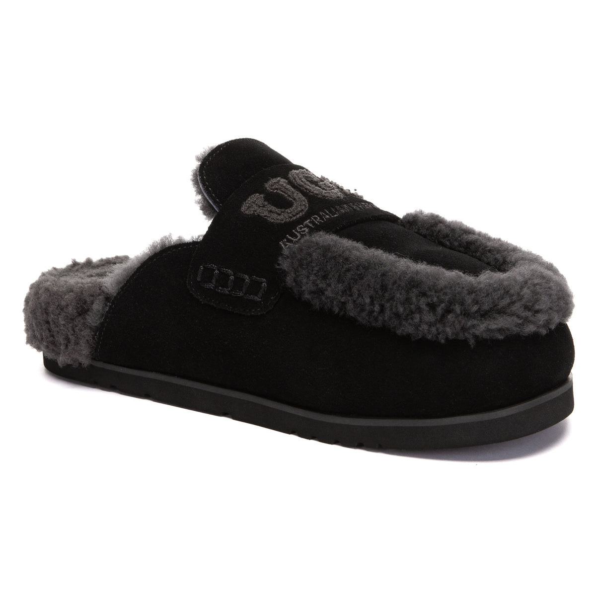 Laura Shearling Logo UGG Slippers for Warm Comfort | UGG Direct